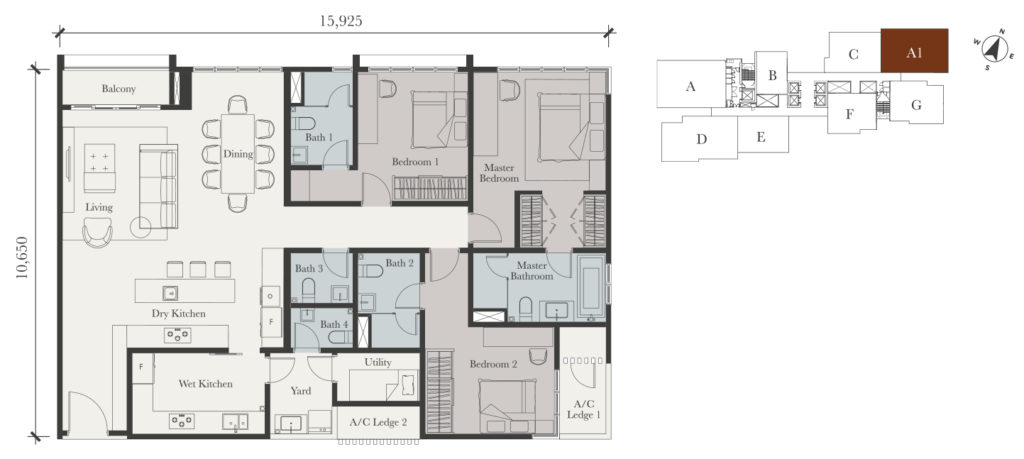 Residence - Megah Rise