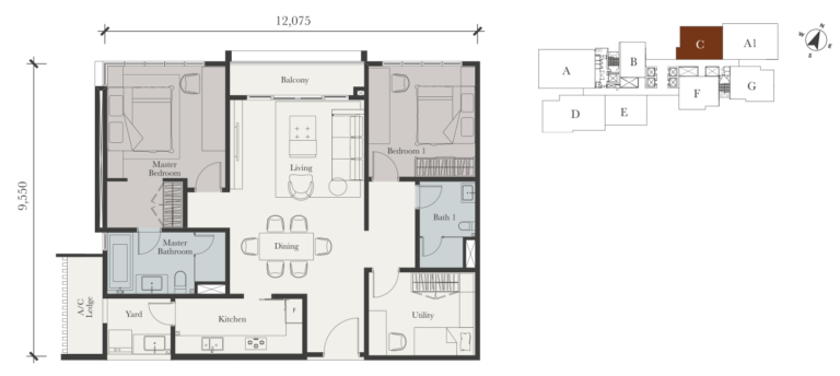 Residence - Megah Rise
