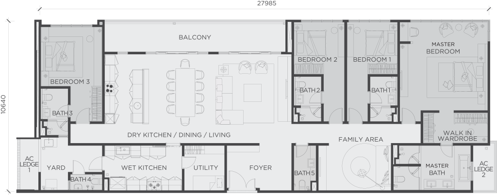 Residence - Megah Rise